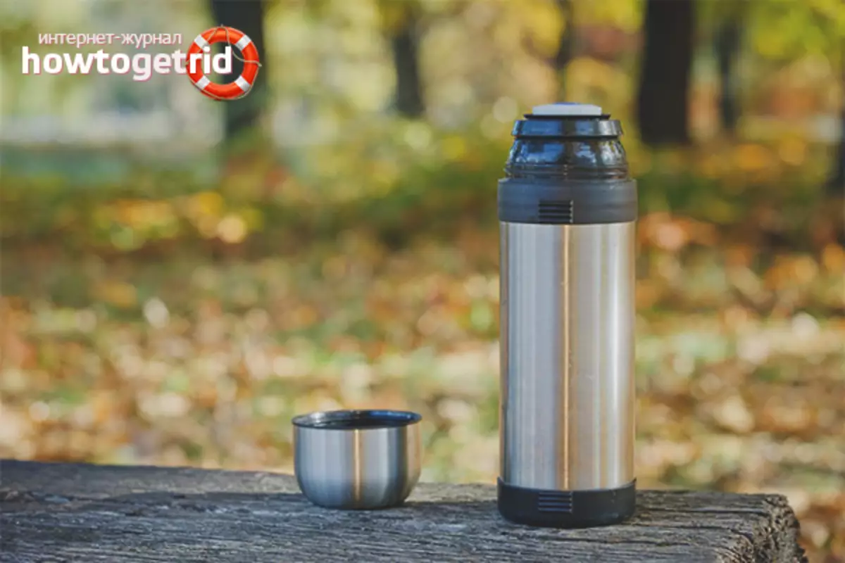 How to get rid of smell in thermos