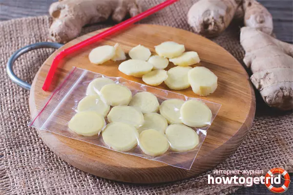 How to store ginger root