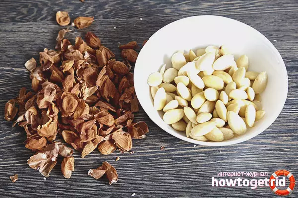 Awọn aṣiri pataki ti ibi ipamọ ti ti inu almond