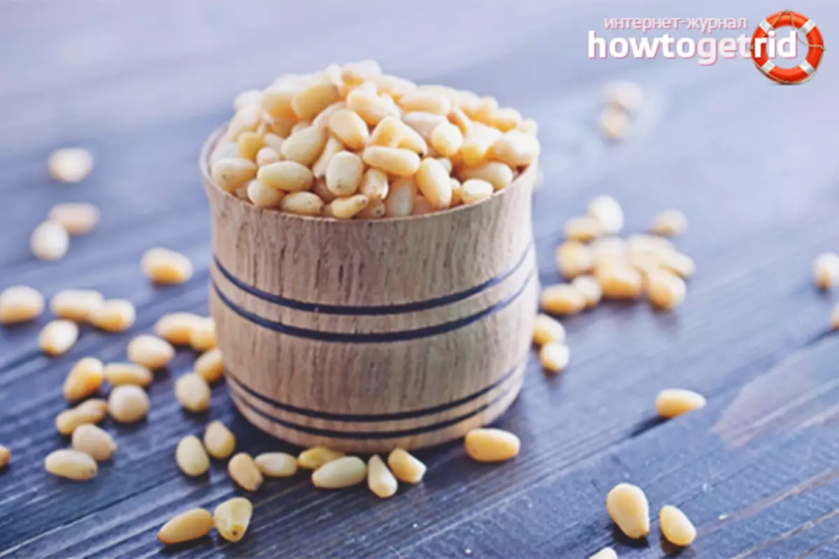 How to store cedar nuts