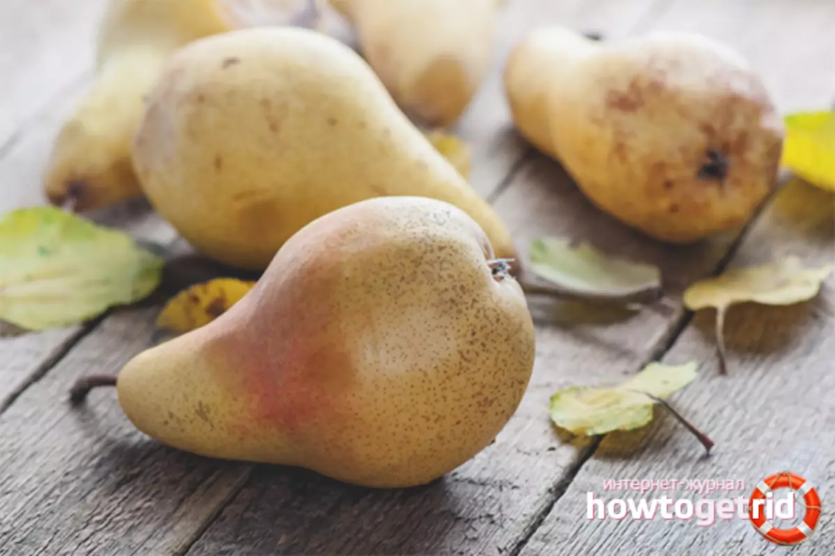 របៀបរក្សាទុក pears