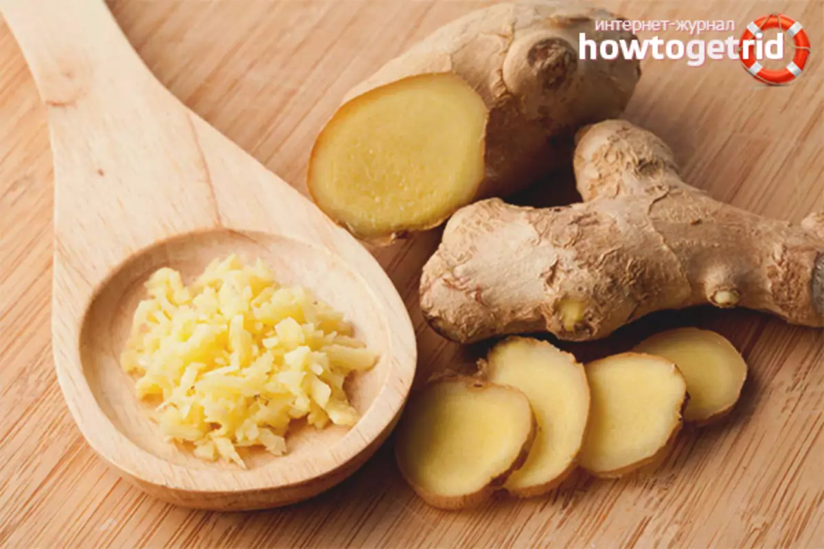 Hair masks with ginger at home