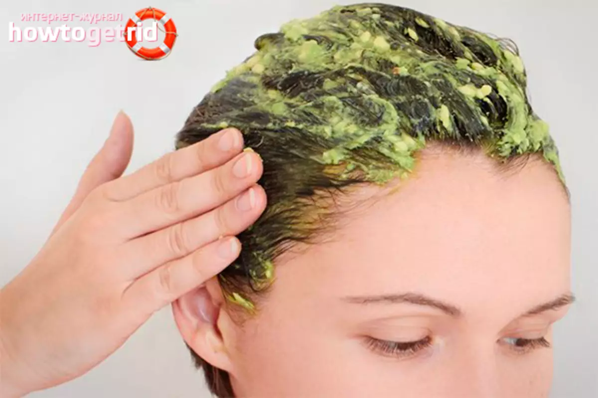 Homemade Avocado Buhok Mask