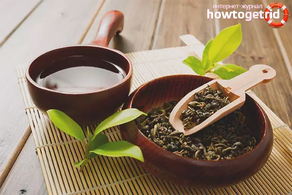 Té verde para la cara - beneficio y aplicación