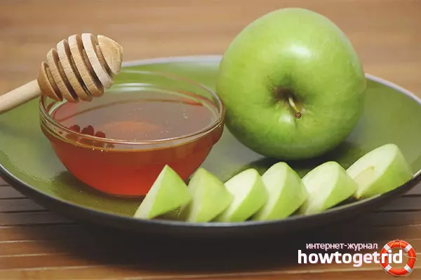 Apple және Honey Бетке арналған маска