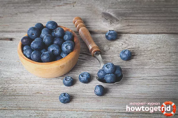 Ihu ihu na blueberries: 5 Ezi ntụziaka