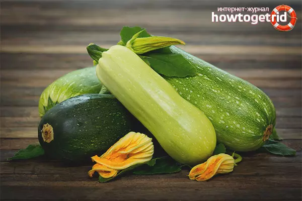 Ntsej muag qhov ncauj qhov ntswg los ntawm zucchini hauv tsev