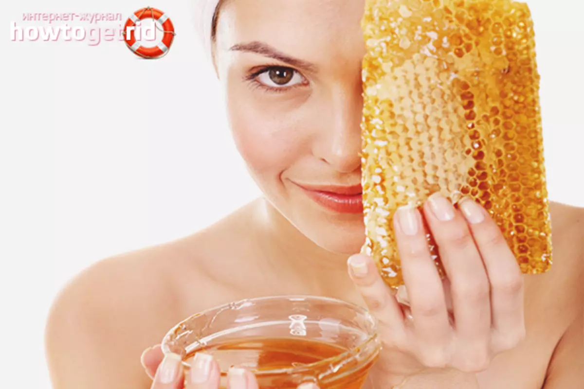 Ezi ntụziaka mmanụ a honeyụ na ihu