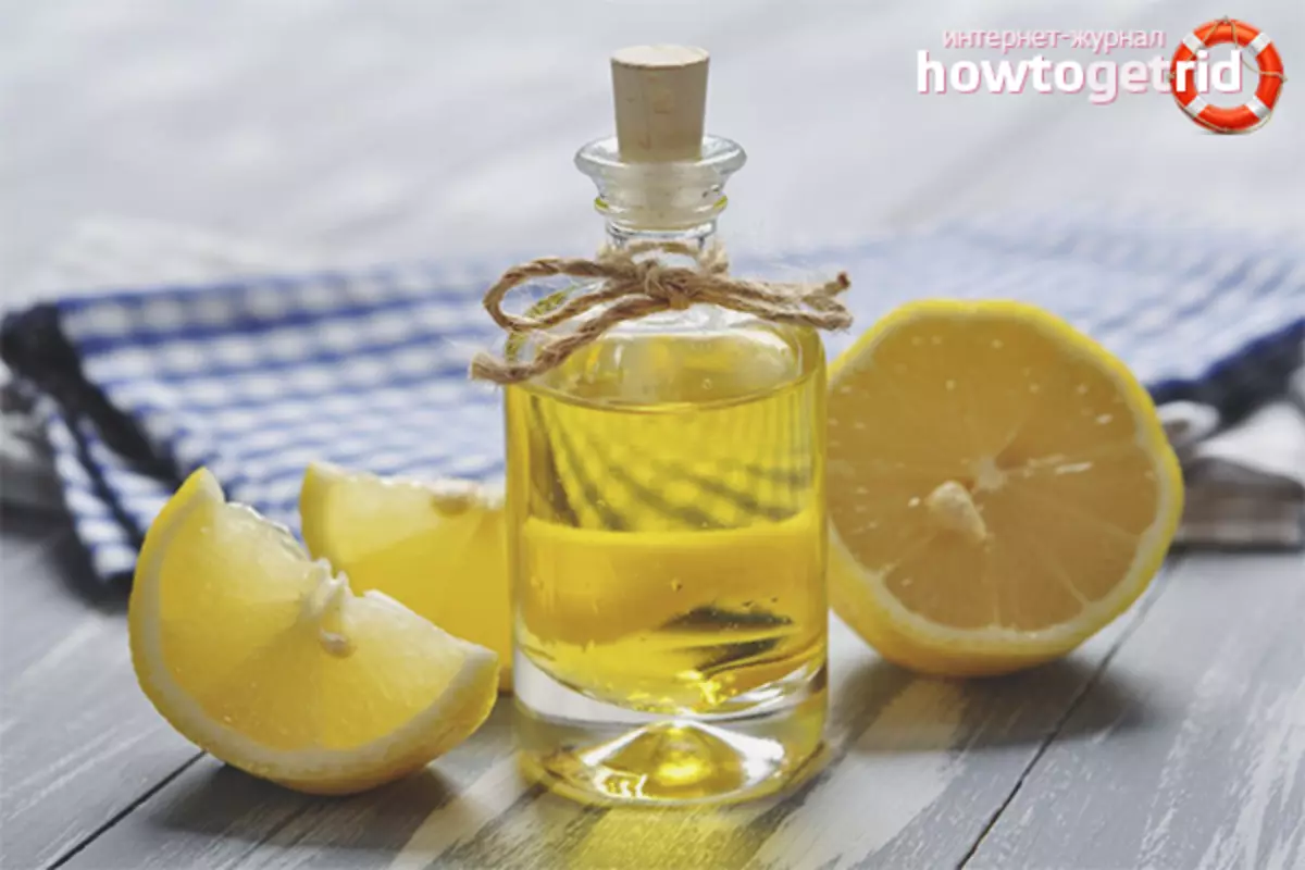 Mga maskara ng buhok na may lemon oil