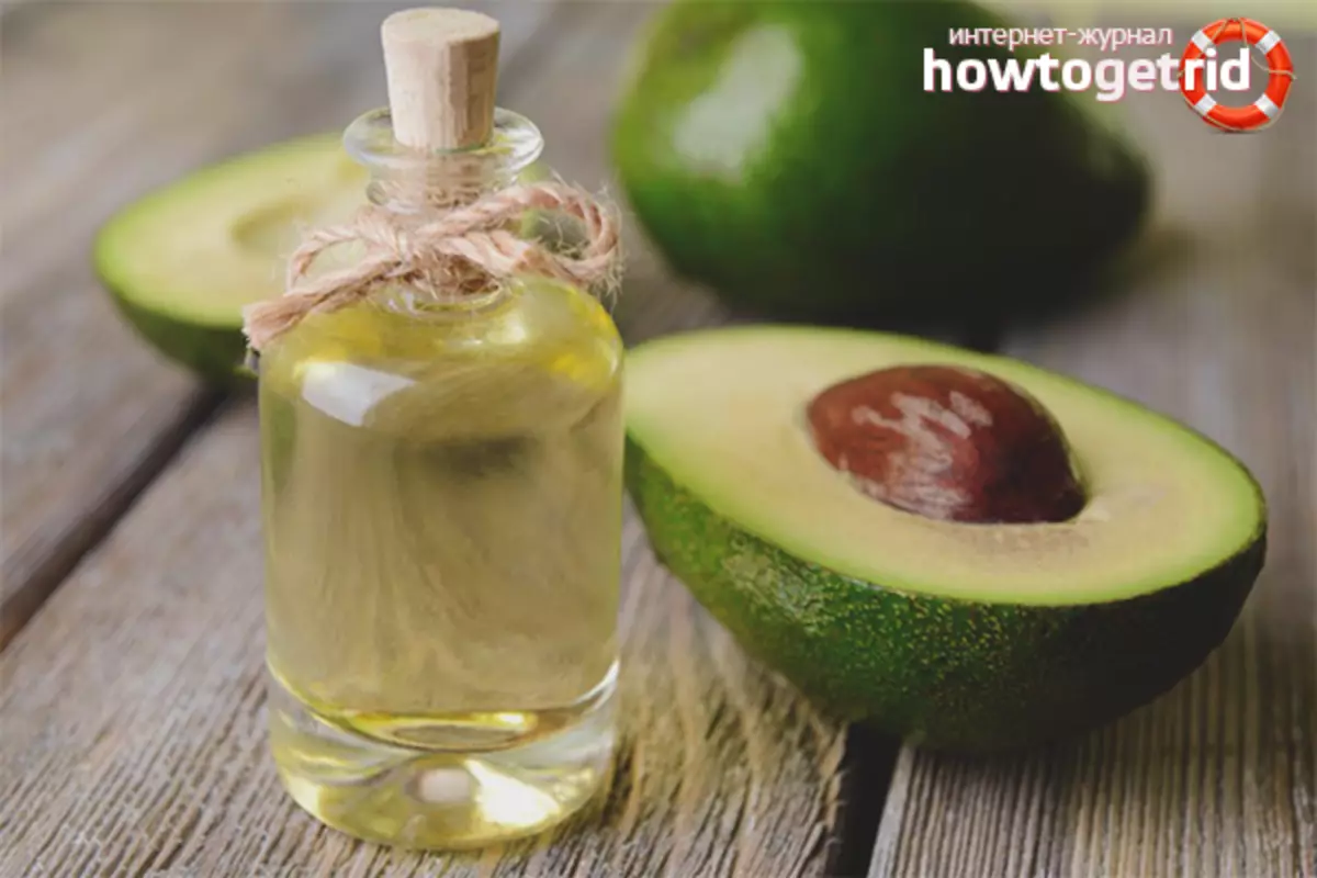 Olio avocado per capelli: applicazione