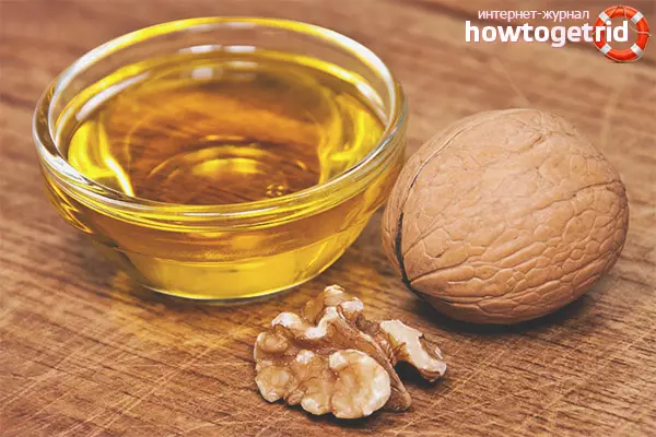 Contraindications ng walnut oil para sa mukha