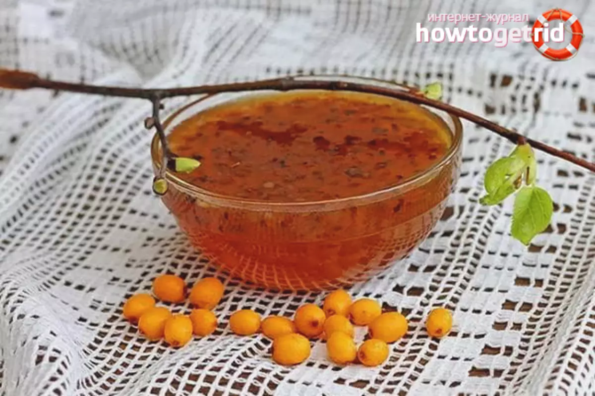 Jam Buckthorn laut di tukang masak