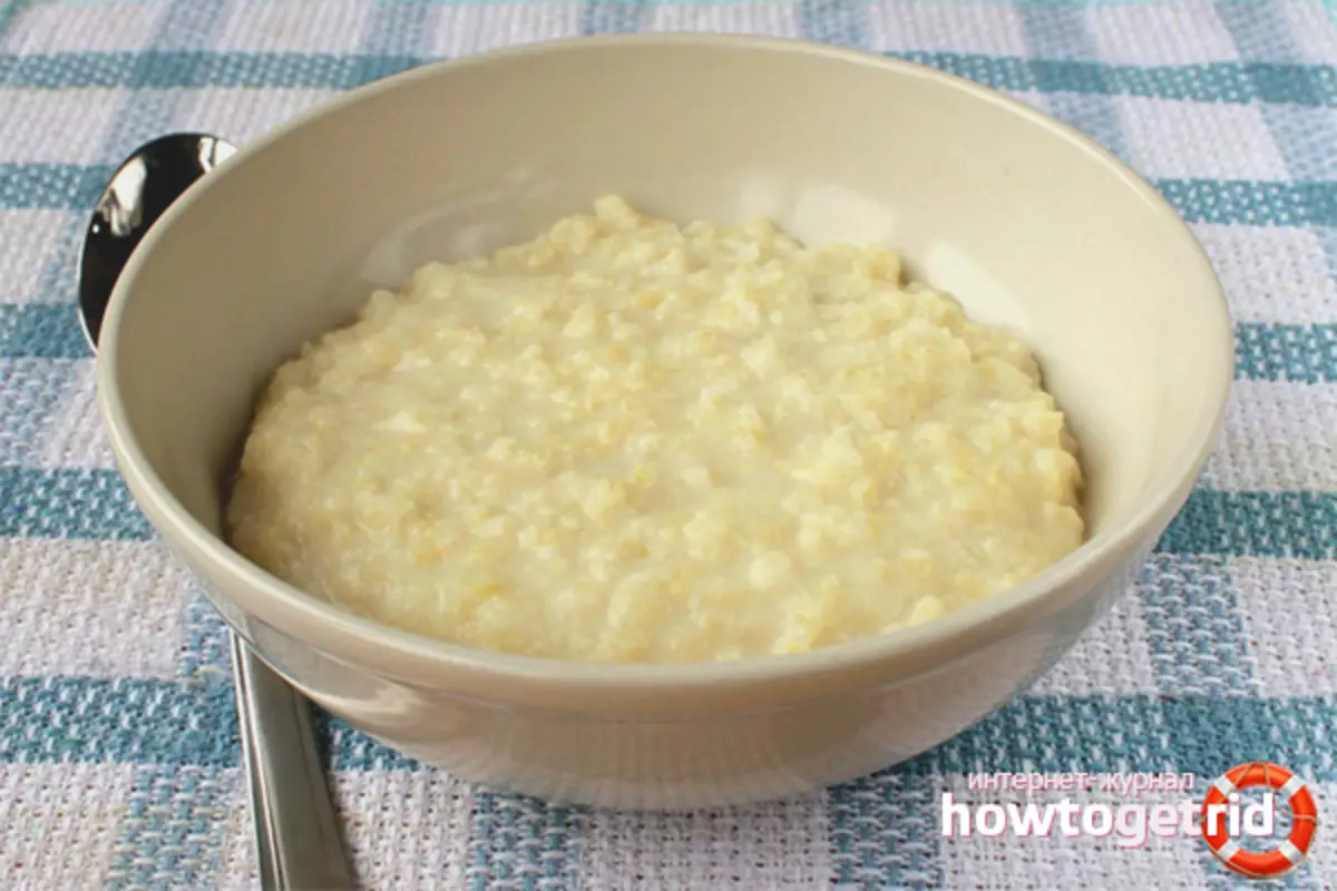 Comment cuire la bouillie de lait de lait