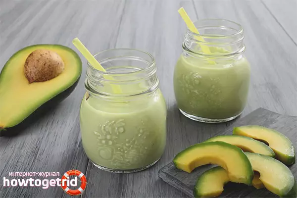 Smoothie bi Avocado