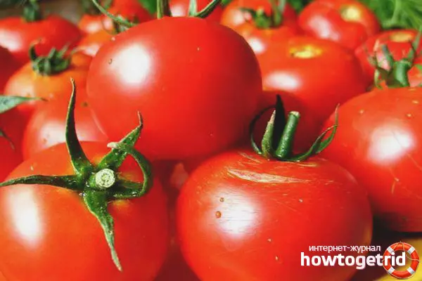 Uru na ọghọm nke tomato kpakpando ọwụwa anyanwụ