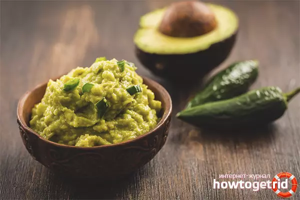 ซอสปรุงอาหาร guacamole อย่างอิสระ