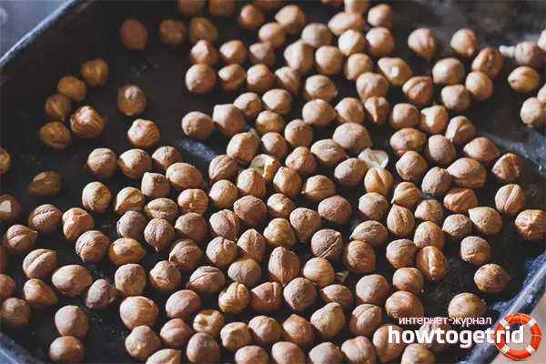 Roasting Hazelnut.