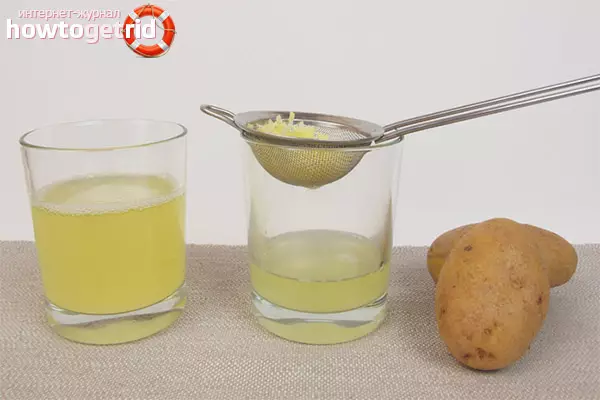 Method of cooking potato juice