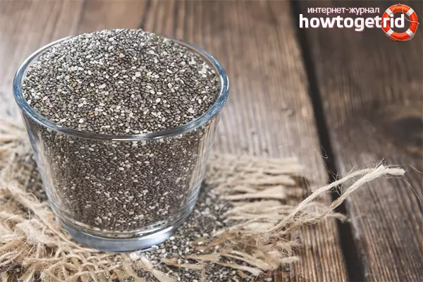 Distingaj karakterizaĵoj de Chia Seed