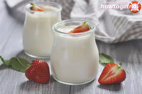 Yoghurt met borstvoeding