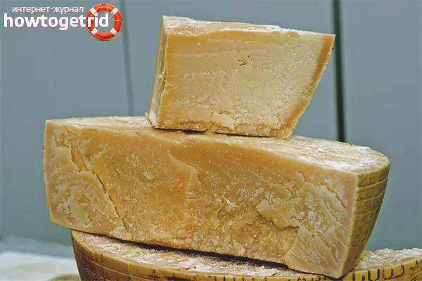 Parmesan gamitin para sa katawan