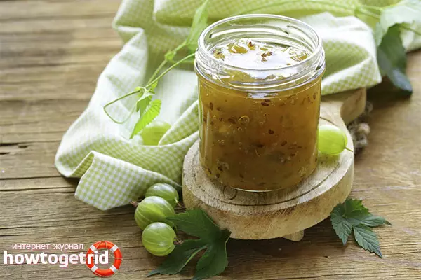 Cara masak senggol saka gooseberry: resep