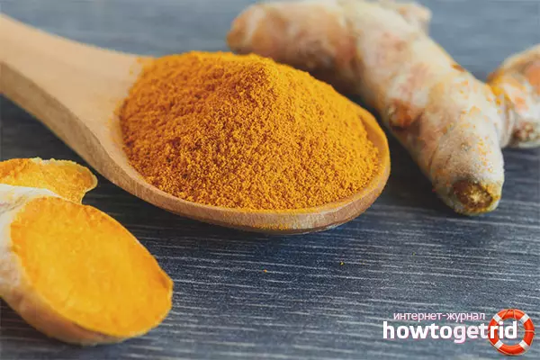 Ibintu byingirakamaro hamwe na Turmeric ya Turmeric