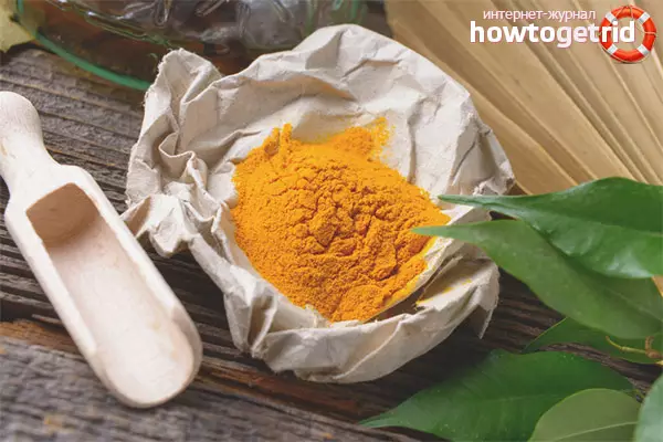 Turmeric nkumukozi wa therapeutic kuva indwara zitandukanye