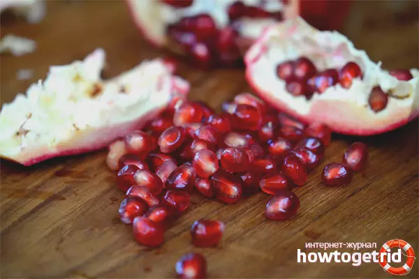 Pomegranato kamštienos indikacijos ir kontraindikacijos