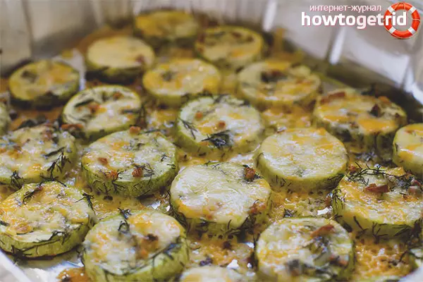 Cara memasak zucchini dalam oven