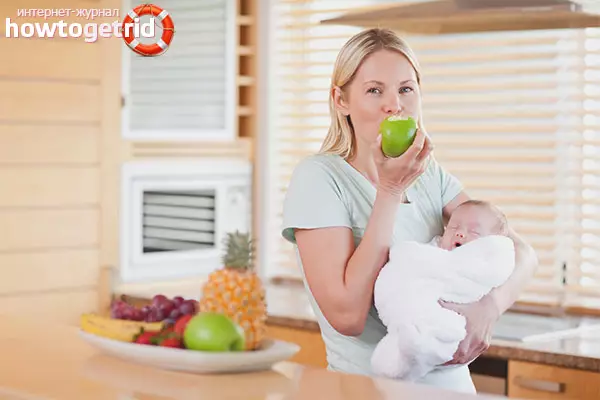 Que produtos poden comer a nai de enfermería