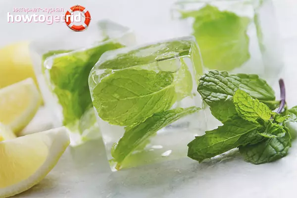 Recetas de hielo facial