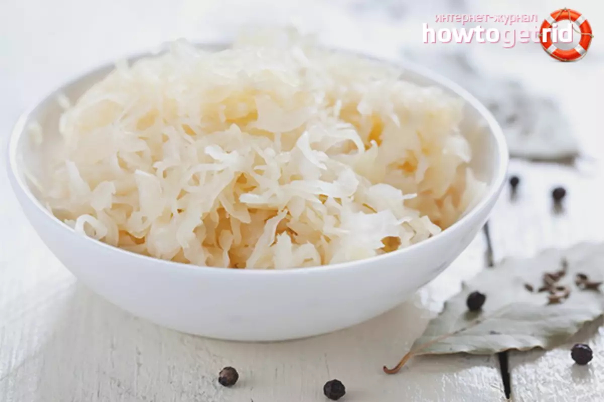 ការប្រឆាំងនឹង sauerkraut