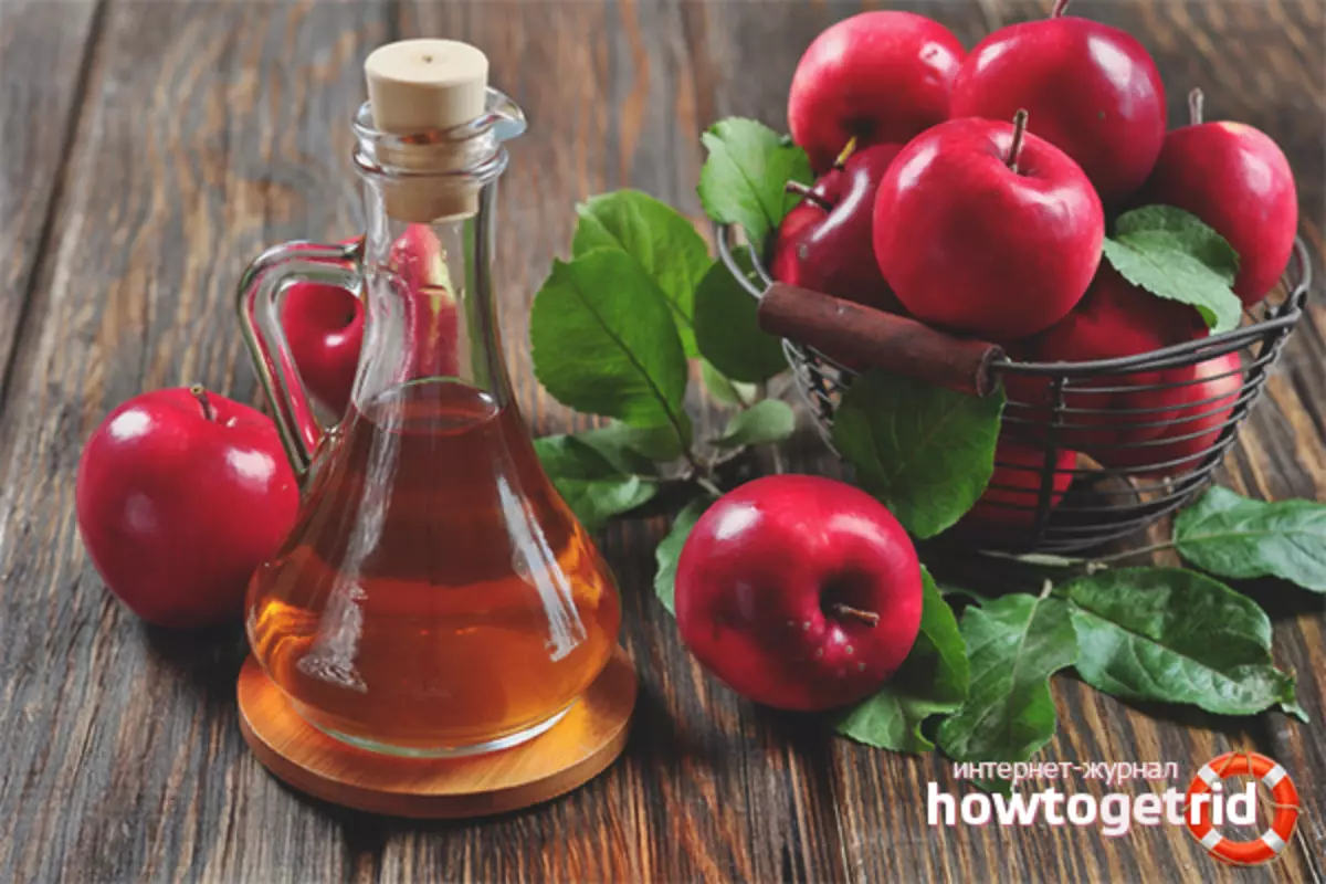 The benefits and harm of apple vinegar