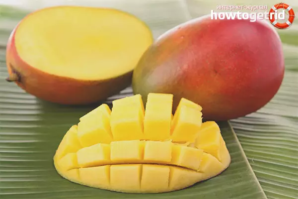 Auswahl Mango.