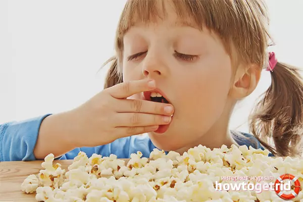 Popcorn Otroci - koristi in škodo za zdravje