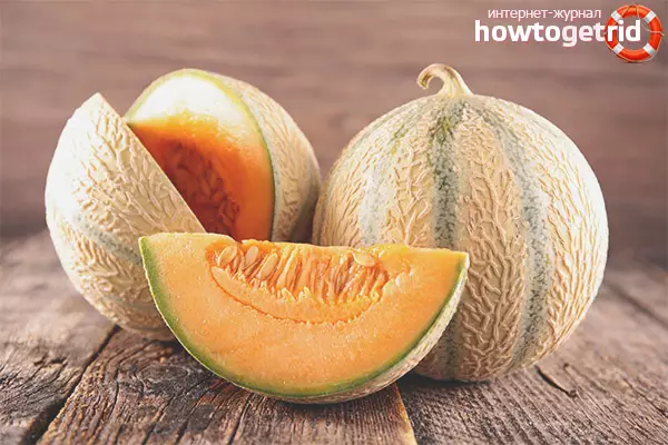 Ni kiasi gani unaweza kula melons kwa siku