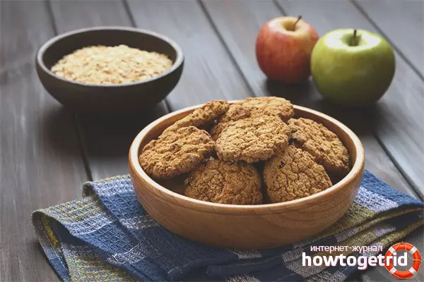 Kumenyekanisha ibisuguti bya oatmeal mumagani kuri menu yubuforomo