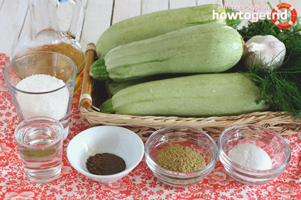 Zucchini संरक्षित कसे करावे