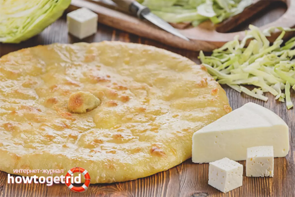 Ossetian Cheese Pie.