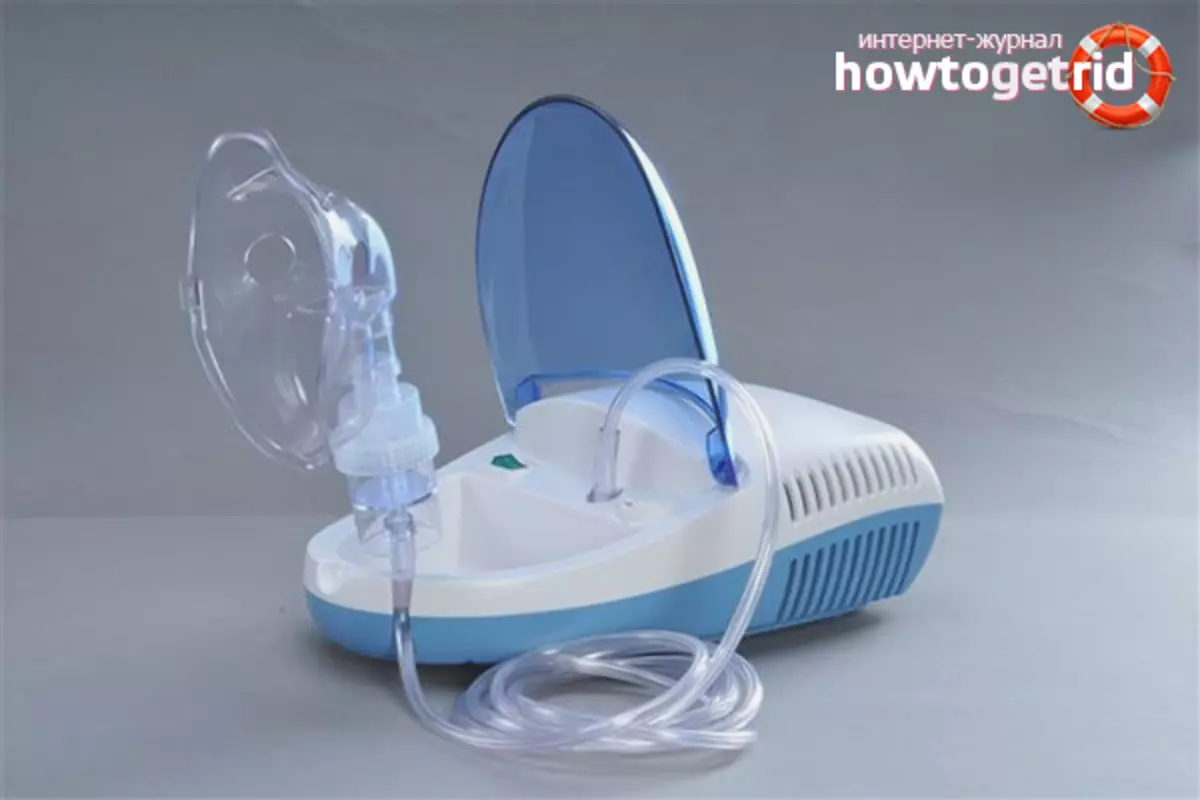 Sashi da tsawon lokacin inhanes nebulizer