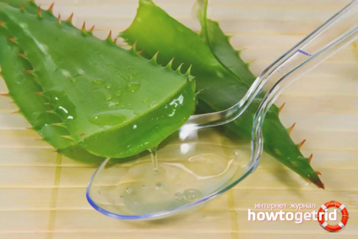 Aloe ndi phula kuchokera ku chibayo