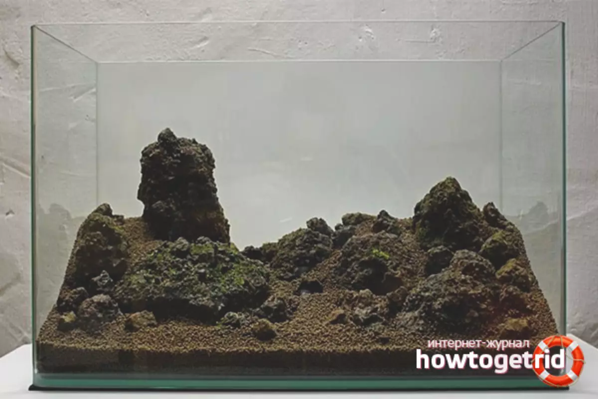 Acquisition of soil to aquarium