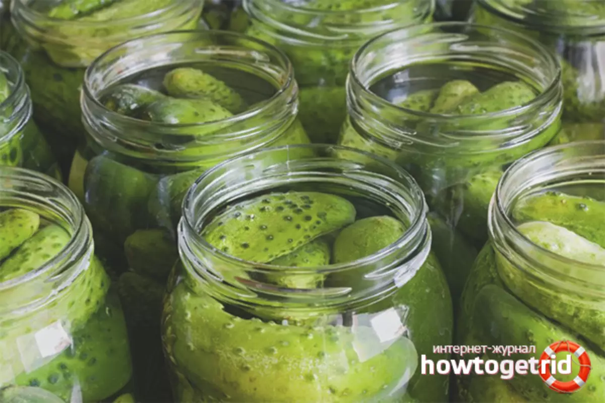 Crispy gwangwani cucumbers