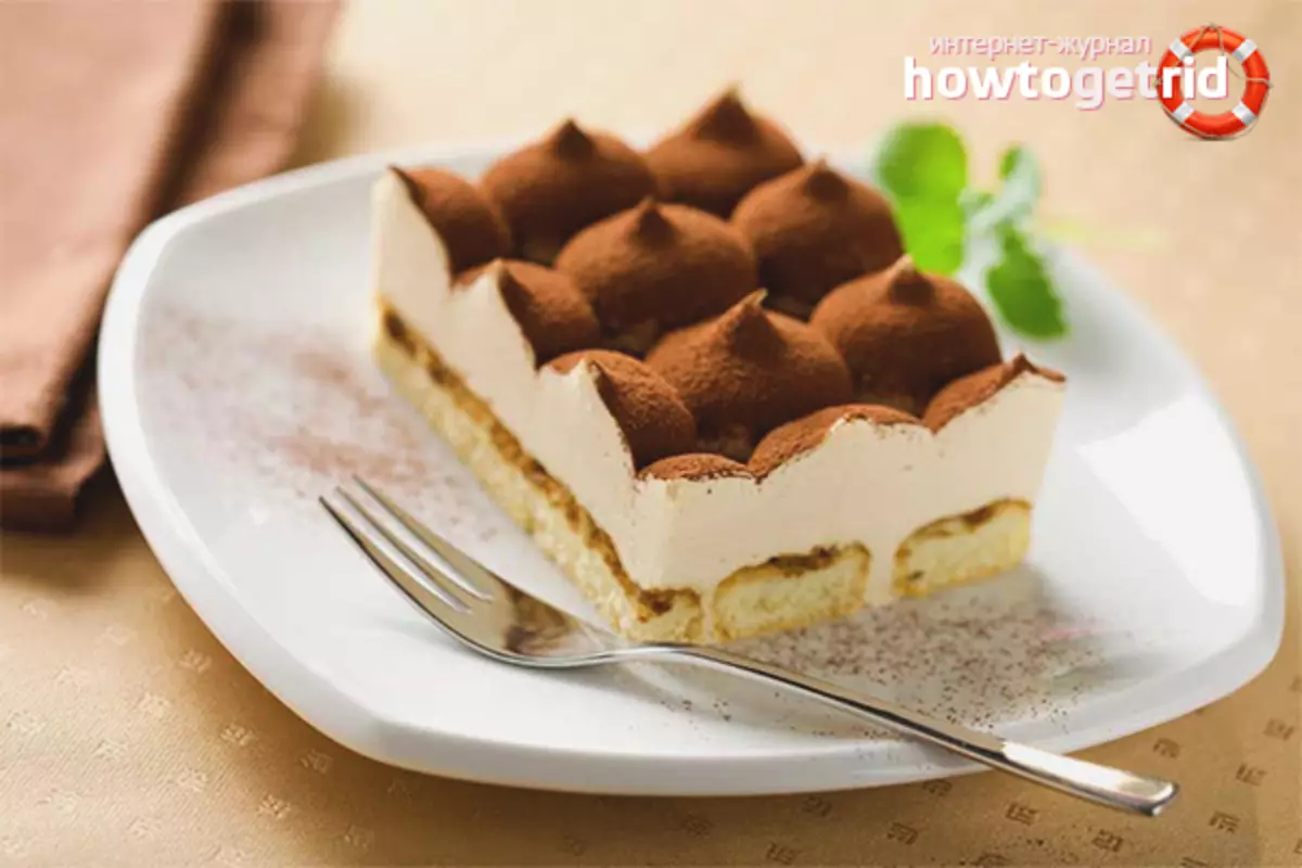 Rysáit Tiramisu heb wyau