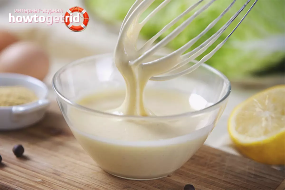 Duucan মধ্যে খাদ্যতালিকাগত Mayonnaise