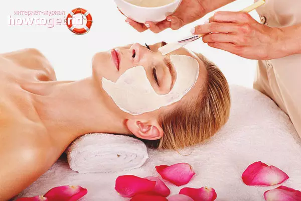 Verjongend roze masker