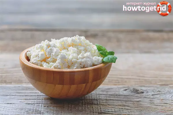 Cottage Cheese setelah kelas pada pertumbuhan massa otot