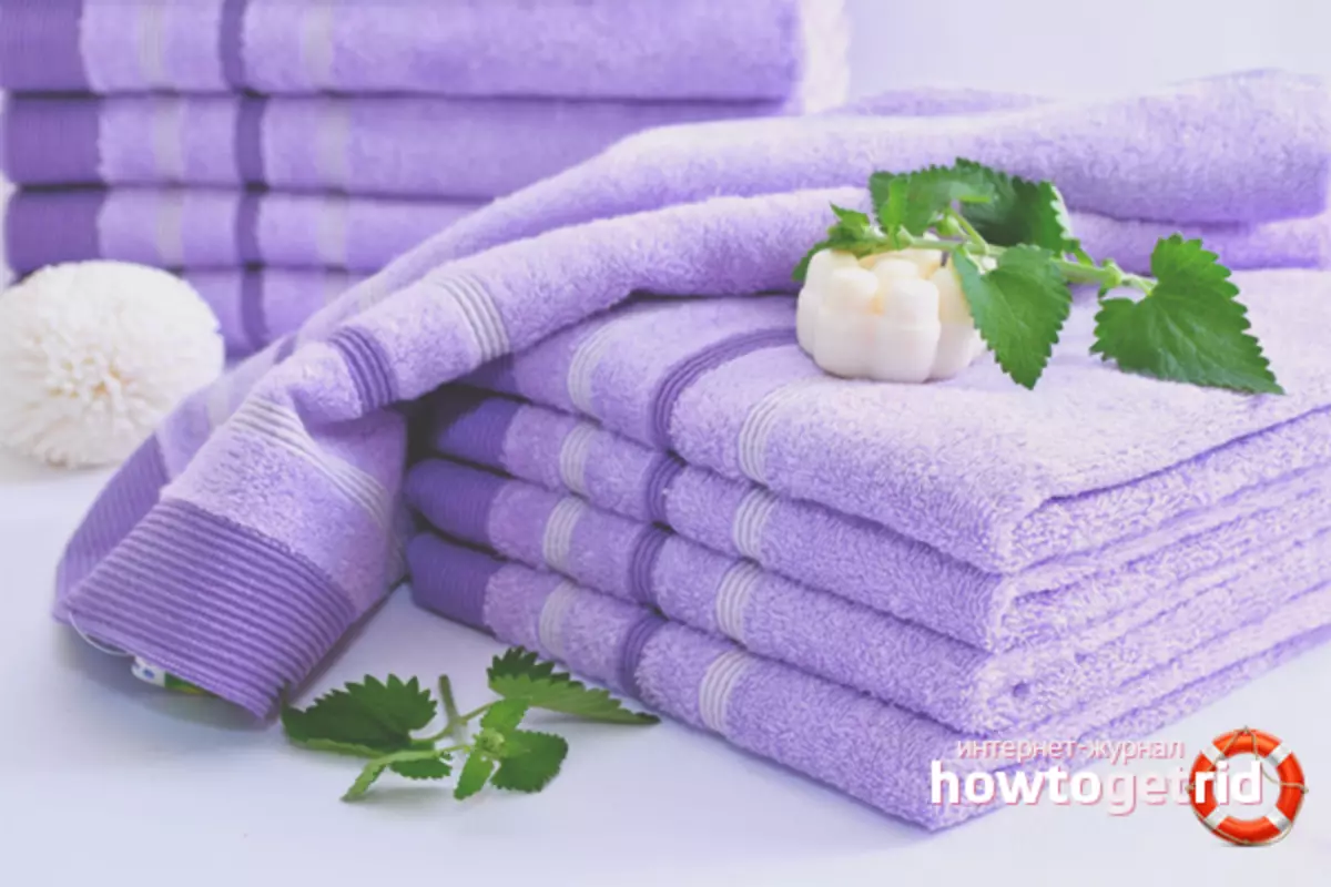 How to wash kitchen towels