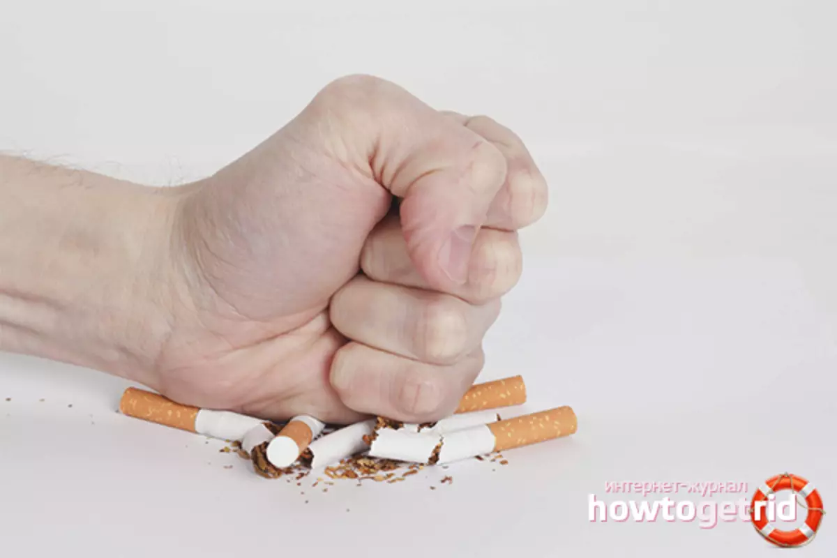 Etu esi tufuo nicotine riri ahụ